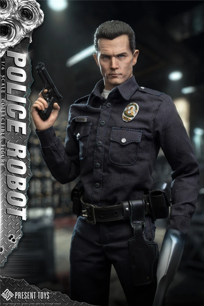 In Stock PRESENT TOYS PT-sp62 1/6 The Police Robot 12" Action Figure