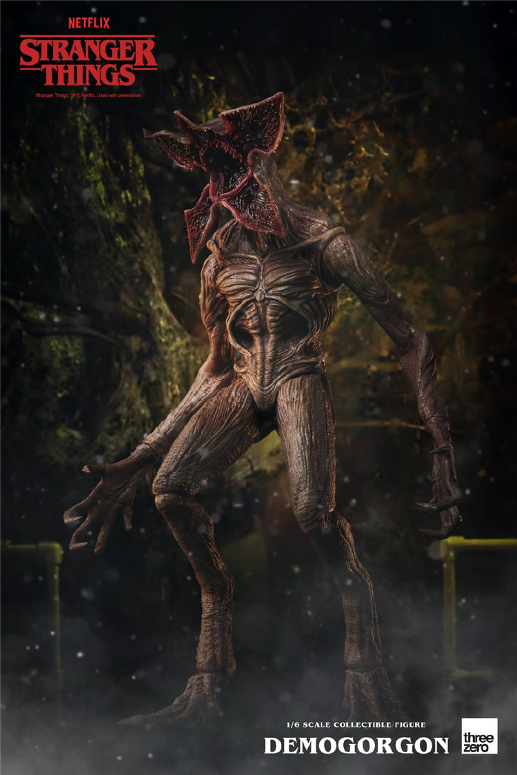 INSTOCK! Stranger Things Demogorgon 1/6 Scale Action Figure ThreeZero ...