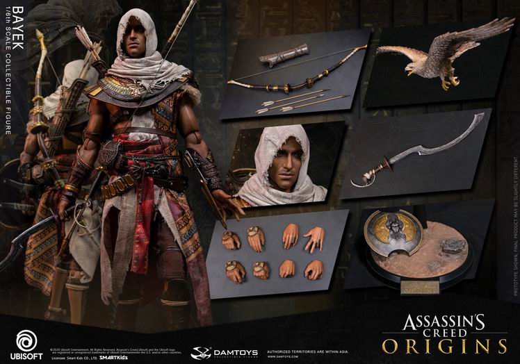 In Stock DAMTOYS DMS013 Bayek Assassin's Creed Origins 1/6th Action Figure