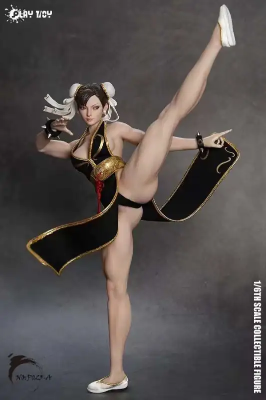 Pre-Order PLAY TOY P023 1/6 ChunLi 2.0 Fighting Goddess Collectible Female Action Figure