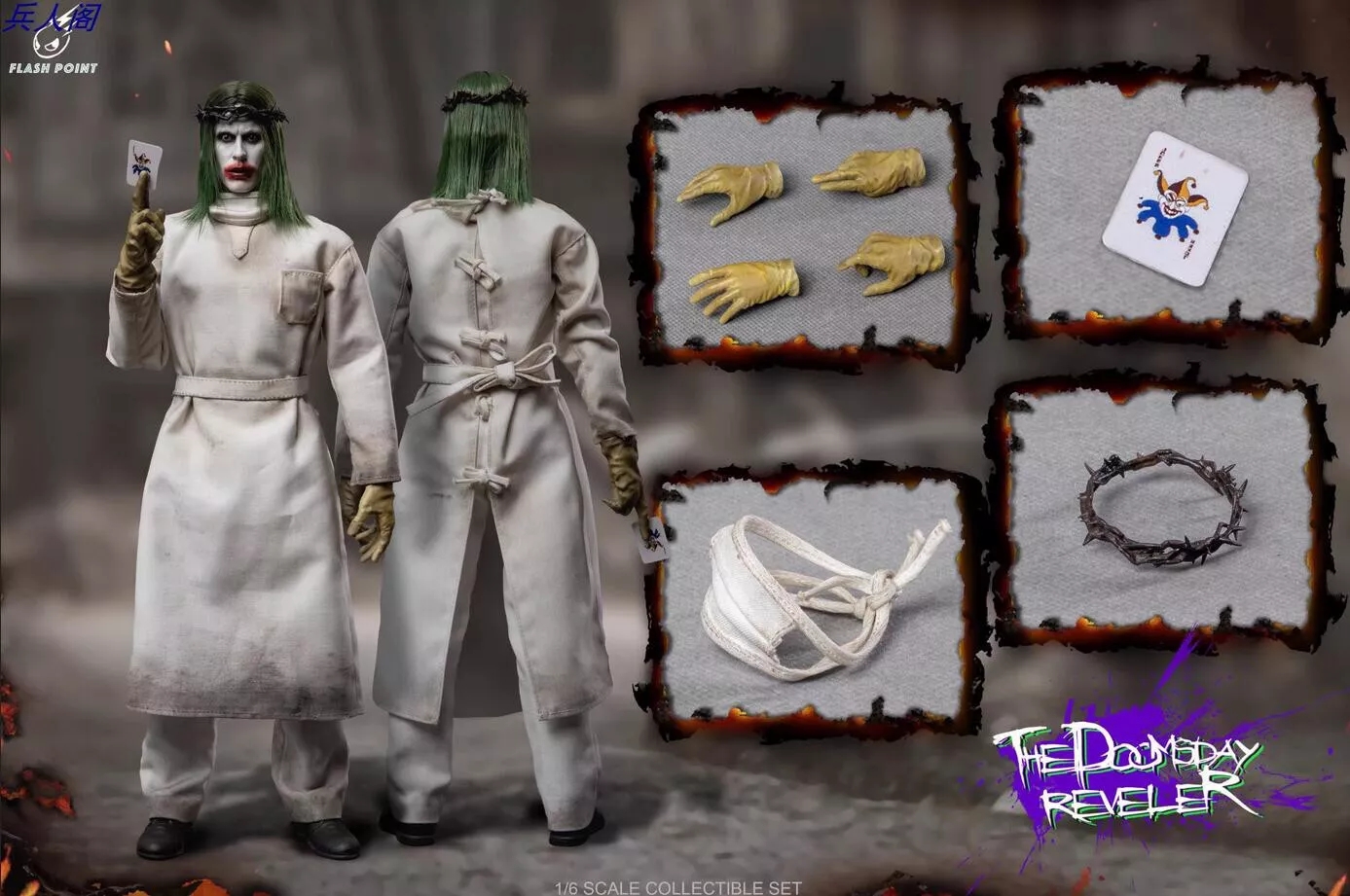 IN STOCK Flashpoint Studio Joker Doomsday Reveler FP-22156A 1/6 Figure