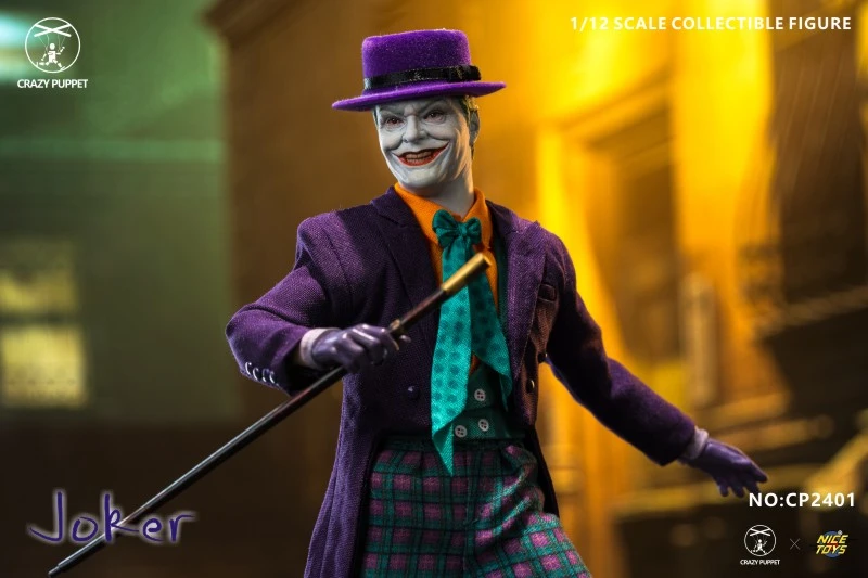 In Stock CPTOYS X NICETOYS 1/12 CP2401 Joker 1989 Edition Mobile ...
