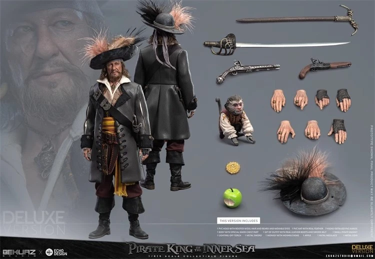 pirates of the caribbean barbossa king
