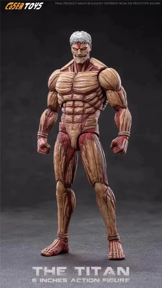 IN STOCK COSER TOYS Attack on Titan AD-003 The Armored Titan 6inch ...