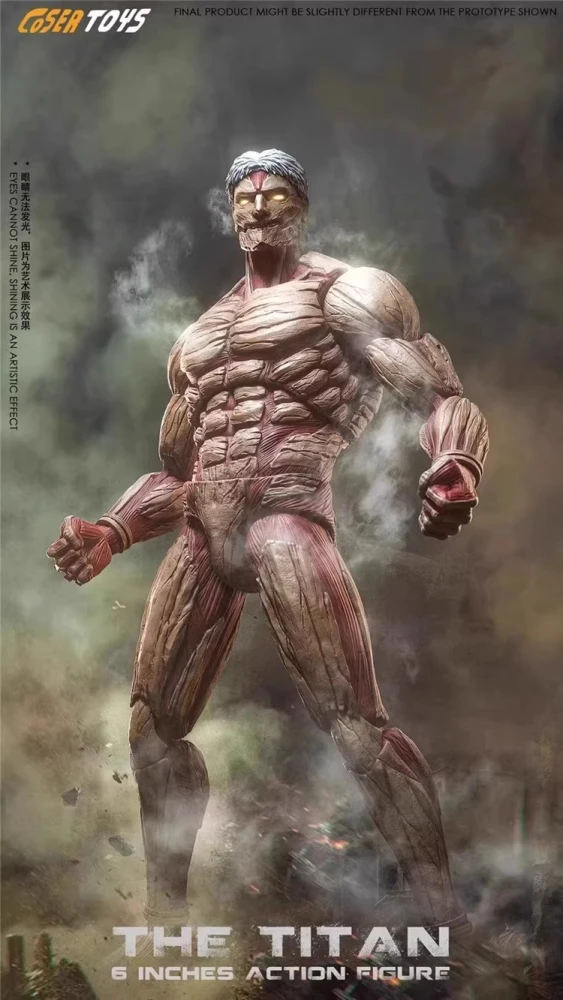 IN STOCK COSER TOYS Attack on Titan AD-003 The Armored Titan 6inch Action Figure Model