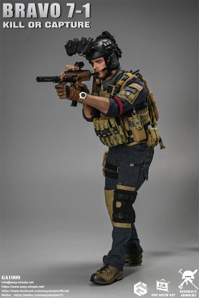 In Stock General's Armoury 1/6 GA1009 b7o-1 Captive Action figure