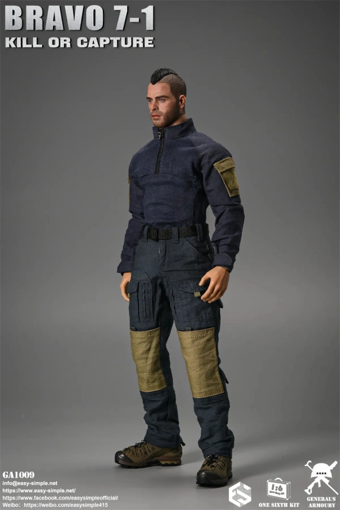 In Stock General's Armoury 1/6 GA1009 b7o-1 Captive Action figure