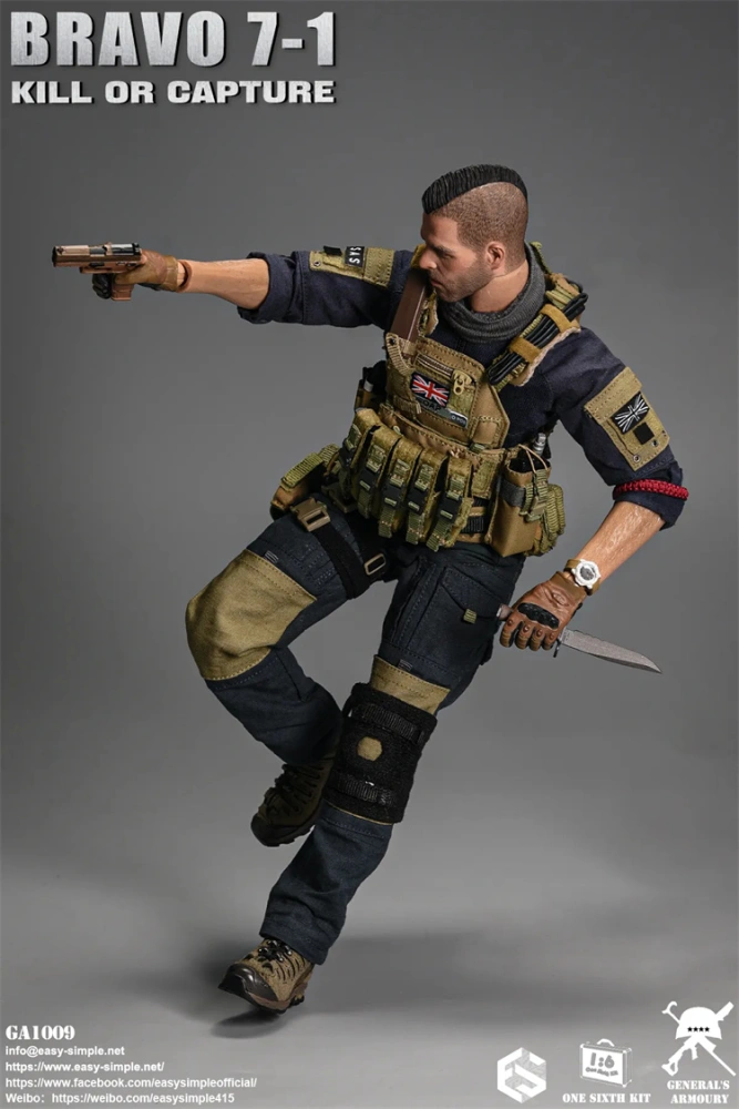 In Stock General's Armoury 1/6 GA1009 b7o-1 Captive Action figure