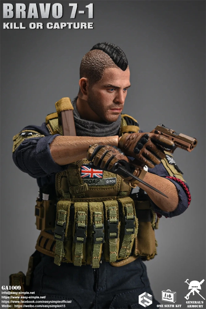 In Stock General's Armoury 1/6 GA1009 b7o-1 Captive Action figure