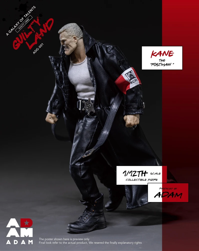 Pre-order ADAM ADG-001 1/12 Scale GUILTY LAND-KANE THE "POSTMAN"