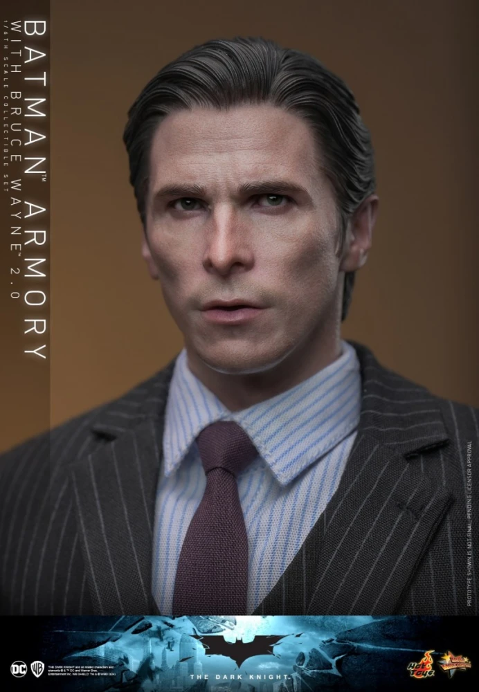 In Stock Hot Toys MMS750 1/6 scale Batman Armored Garage Liam Bruce ...