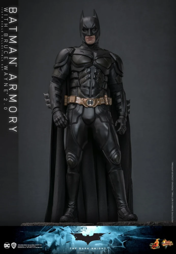 In Stock Hot Toys MMS750 1/6 scale Batman Armored Garage Liam Bruce ...