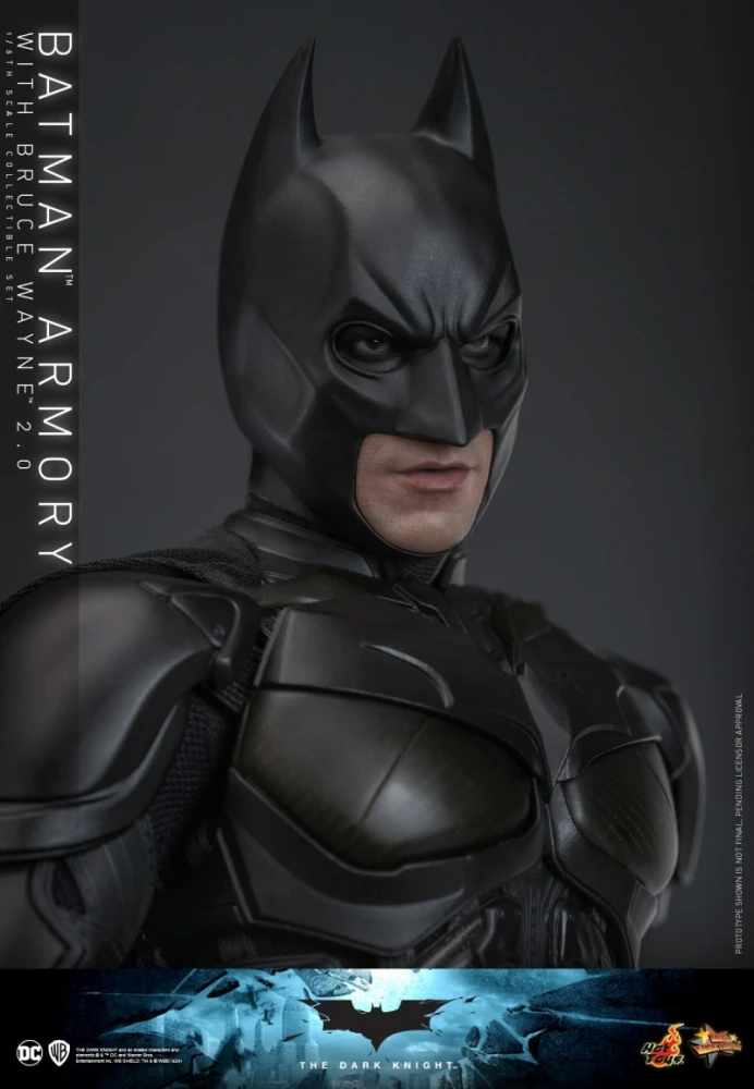 In Stock Hot Toys MMS750 1/6 scale Batman Armored Garage Liam Bruce ...
