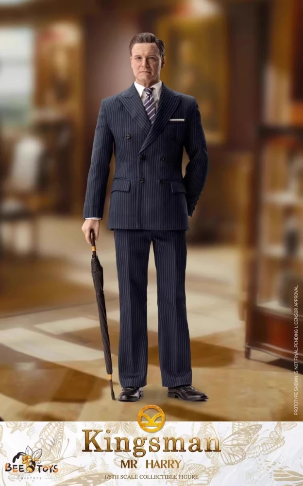In-stock BEE TOYS BE01 Kingsman Agent Uncle Colin Harry Hart 1/6 Action ...