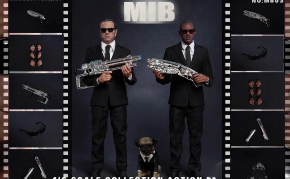 In Stock MIB NO: MB03 Men in Black 'J&K' 1/6 Scale Collectible Action ...