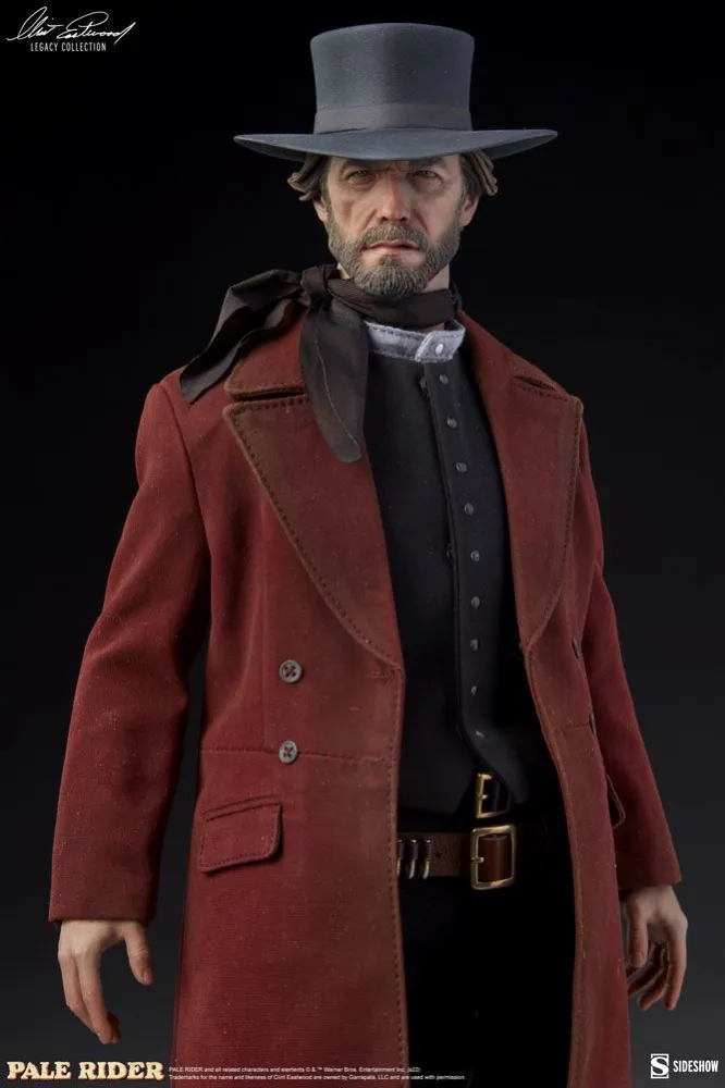 In Stock Sideshow 1/6 Pale Knight Preacher Clint Eastwood 100453