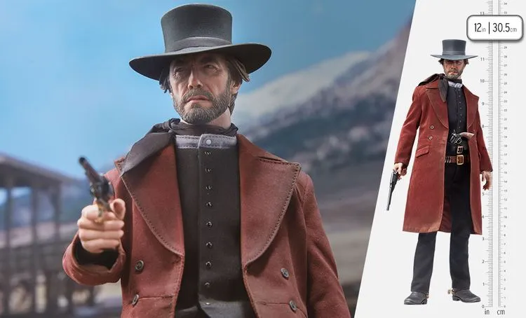 In Stock Sideshow 1/6 Pale Knight Preacher Clint Eastwood 100453