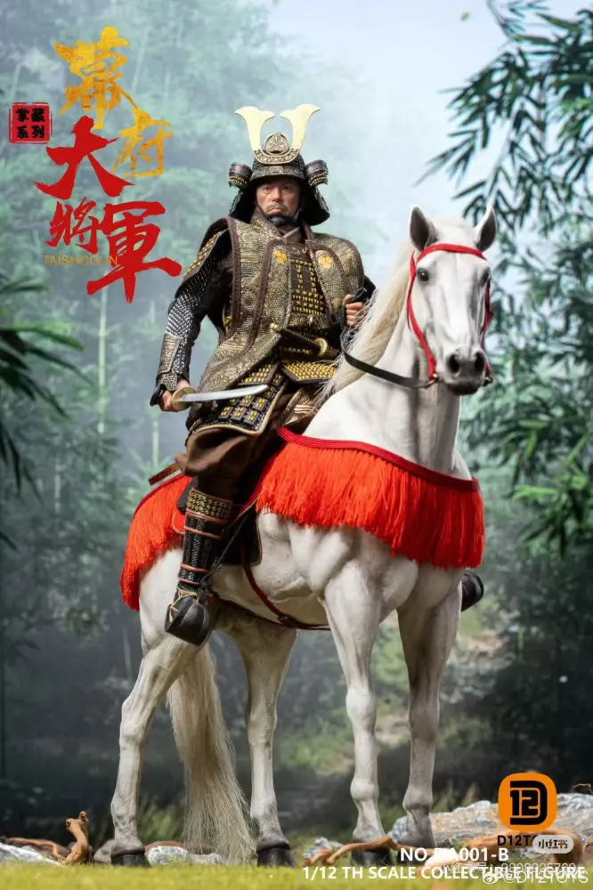 In Stock D12TOYS 1/12 Shogun Series Shogun DA001B Action Figure