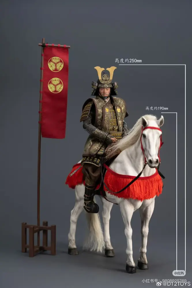 In Stock D12TOYS 1/12 Shogun Series Shogun DA001B Action Figure