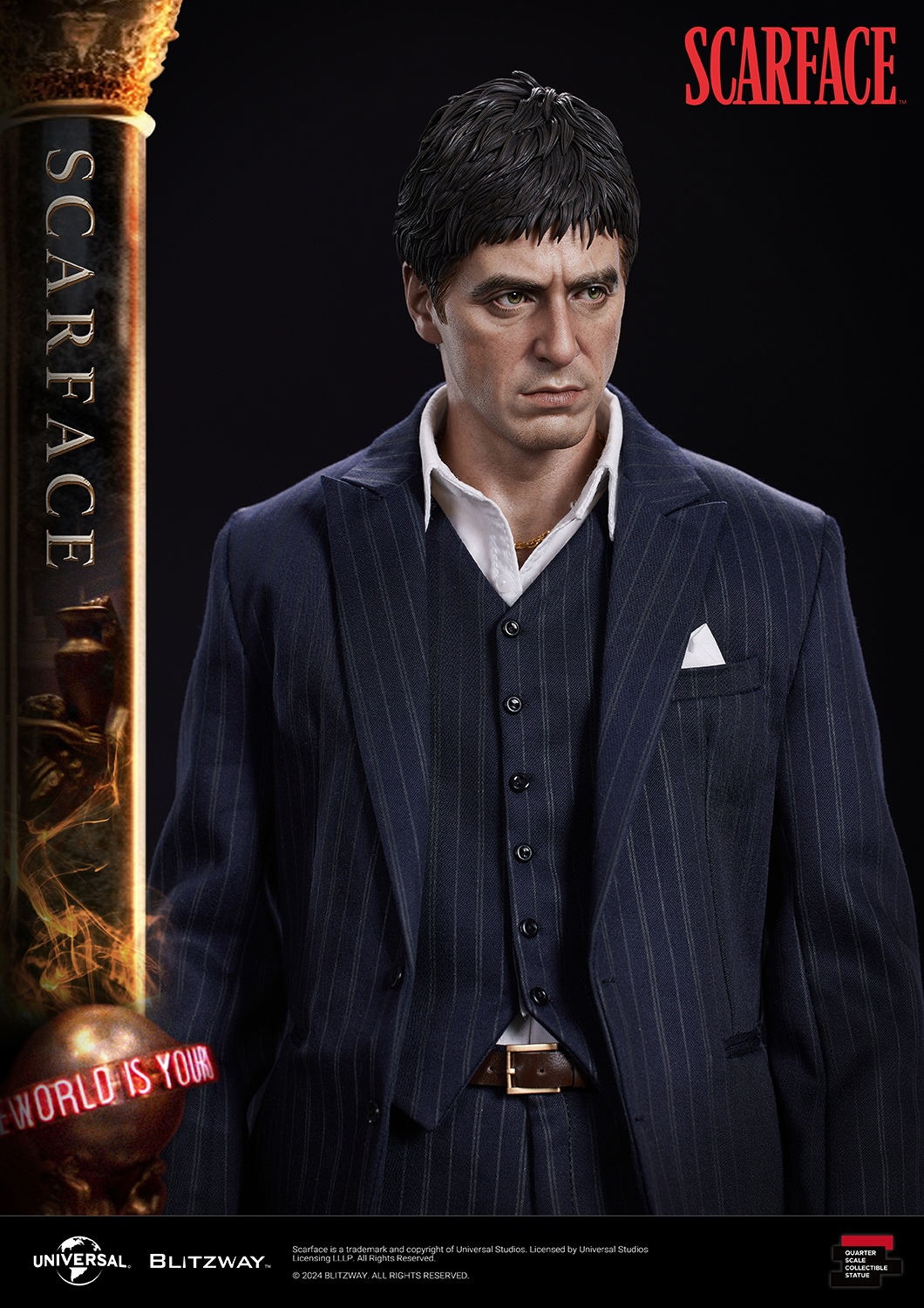 In Stock BLITZWAY 1/4 Scarface Star BW-SS-22301 Standard Edition BW-SS ...