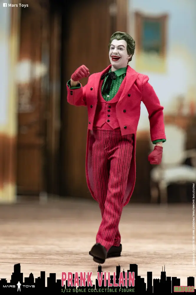 Mars Toys 1/12 MAT022 Prank Villain Joker Male Action Figure Model Toy