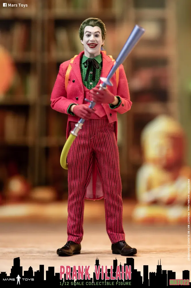 Mars Toys 1/12 MAT022 Prank Villain Joker Male Action Figure Model Toy