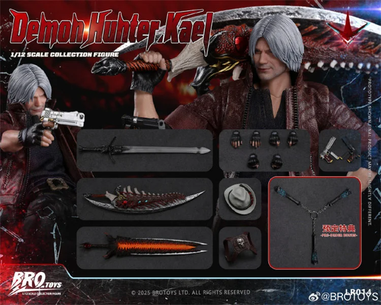 [Pre-order] BROTOYS 1/12 Demon Hunter Karl LR014 Action Figure