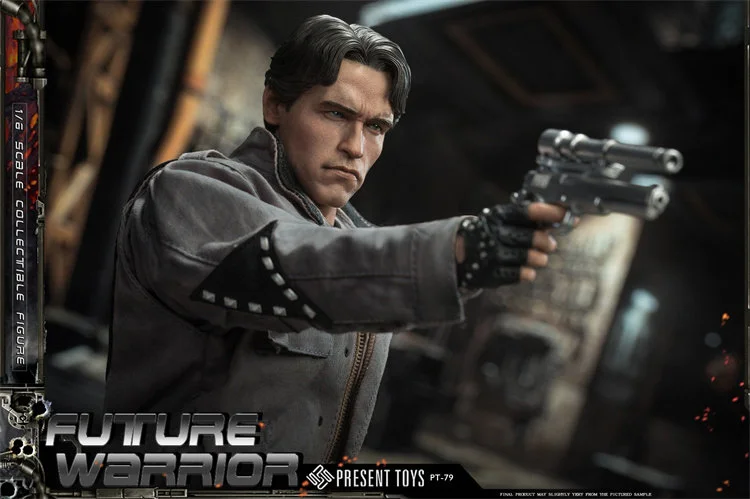 IN STOCK PRESENT TOYS PT-sp79 1/6 Terminator T800 Arnold 12" Male ...