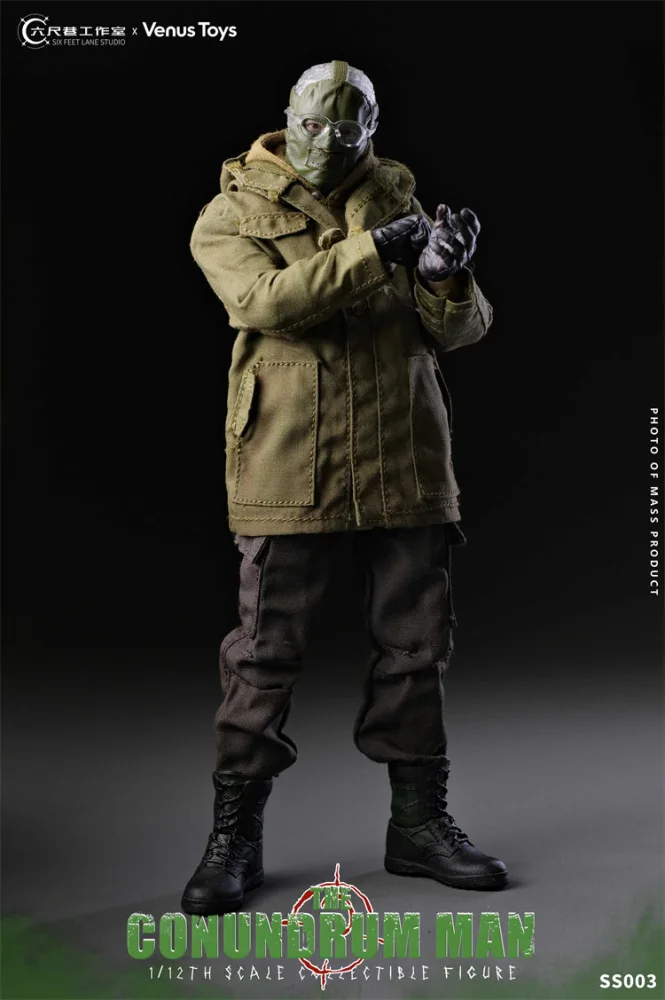 IN STOCK Six Feet Lane Studio SS003 1/12 The Conundrum Man 6" Action Figure