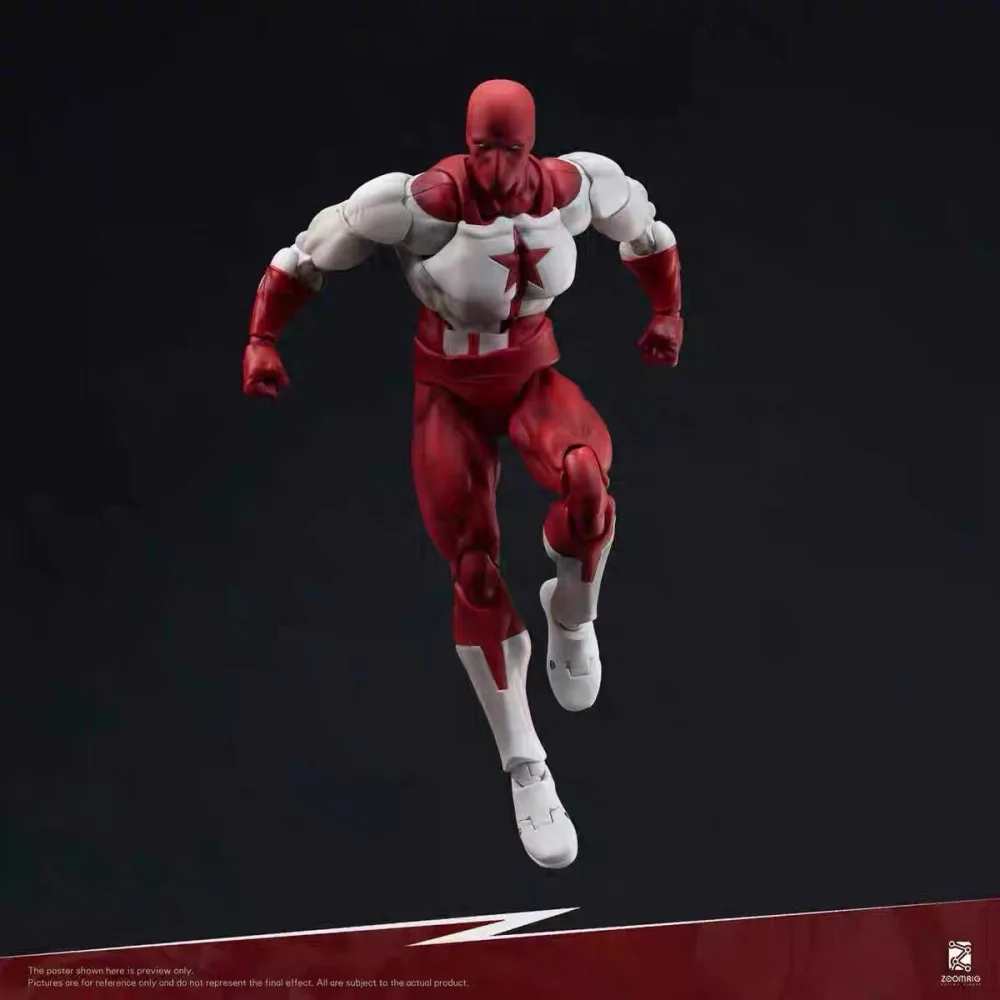 In Stock ZOOMRIG ZR-001 My Alien Dad Omni-Man 1/12 Action Figure