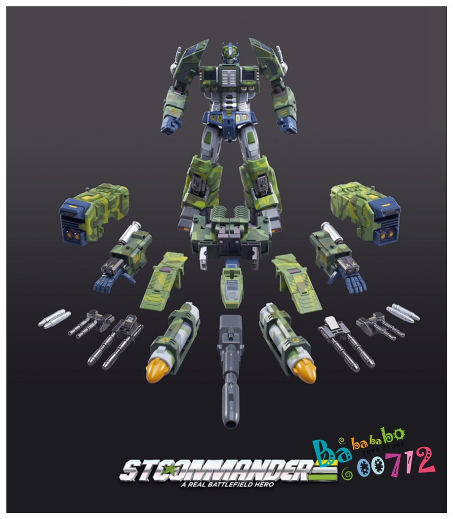TFC STC-01A Supre me Tactical Commander Optimus Prime Jungle ver ...