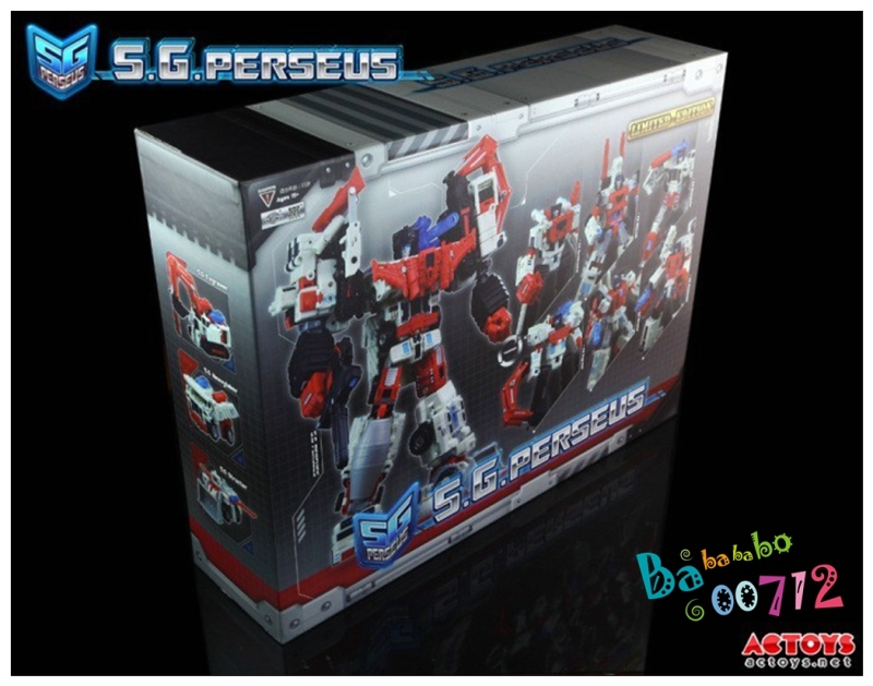 TFC S.G. Perseus Six Figure Boxed Set Transformers action figure toy