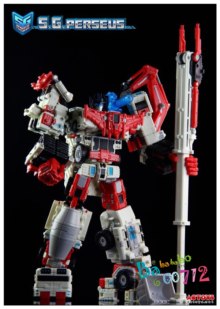 TFC S.G. Perseus Six Figure Boxed Set Transformers action figure toy
