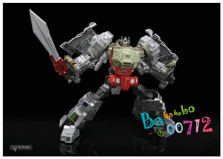 G-creation SRK03 Wrath Dinoking Combination Grimlock Transformer Action ...
