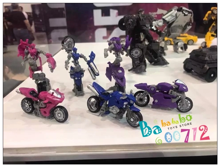 Hasbro Transformers SS52 D-class Motorcycle sisters ARCEE CHROMIA ELITA ...