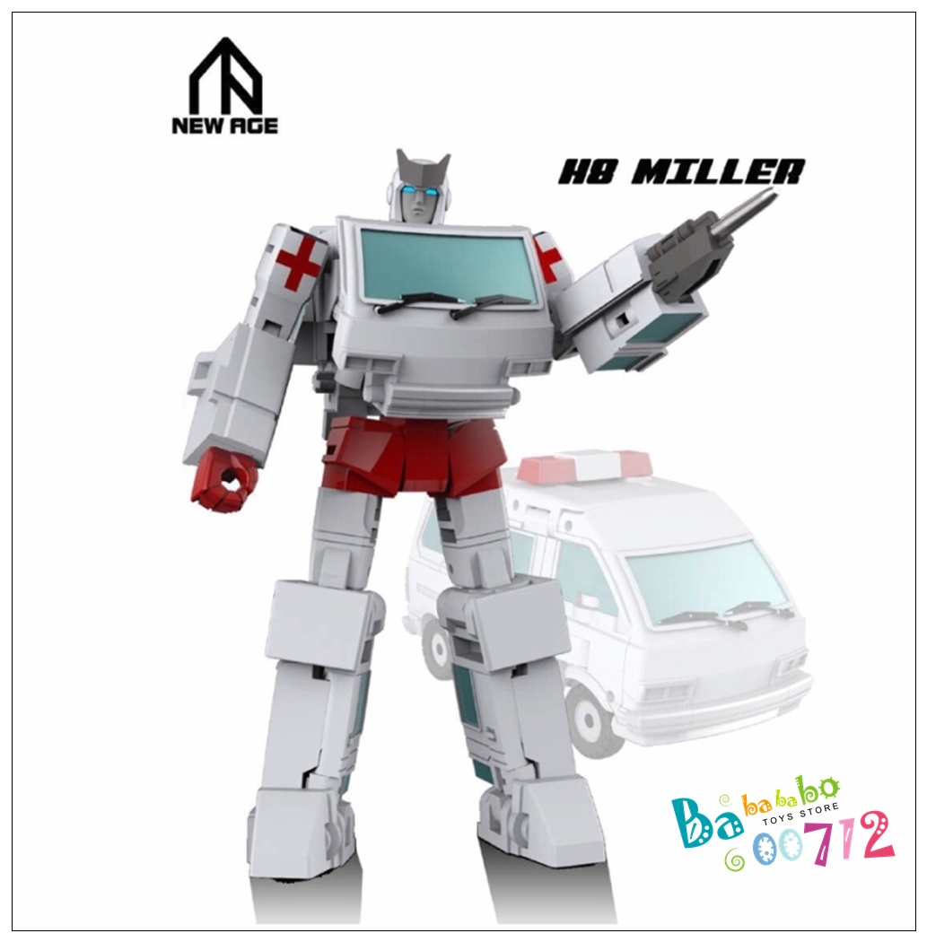 Newage NA H8 NAH8 MILLER mini G1 Ratchet Action figure toy