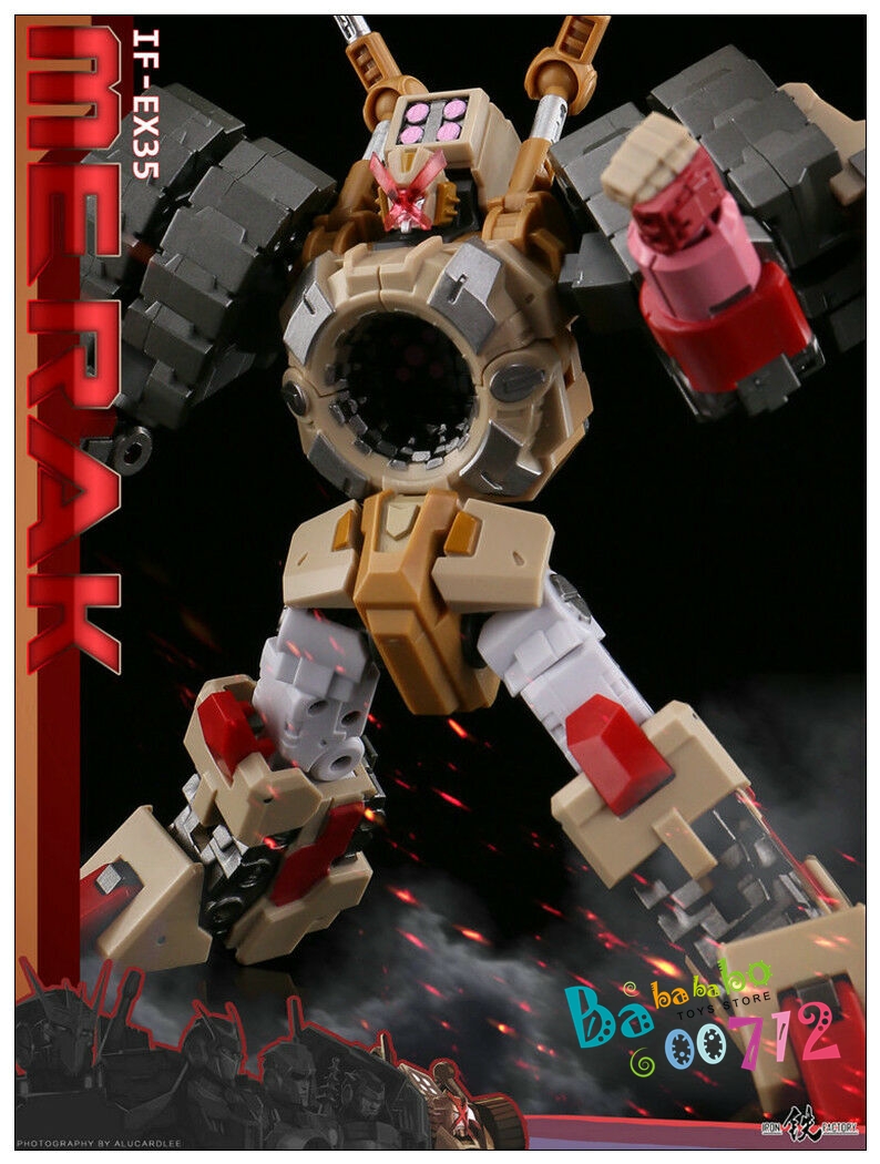 Transformers IronFactory IF EX-35 Spirits of The D.E.C Merak mini toy ...