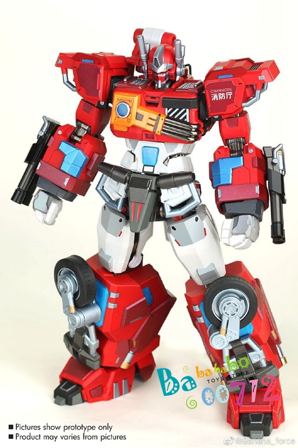 Banana Force MPL-01 Red Sharpshooter RID 2001 OptimusPrime Fire Convoy