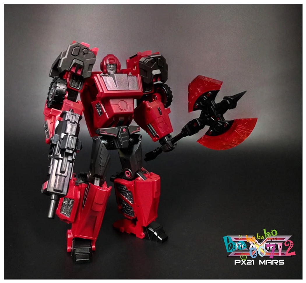 New Planet X Transformers PX-21 PX21 MARS Ironhide Action Figure Toy In ...