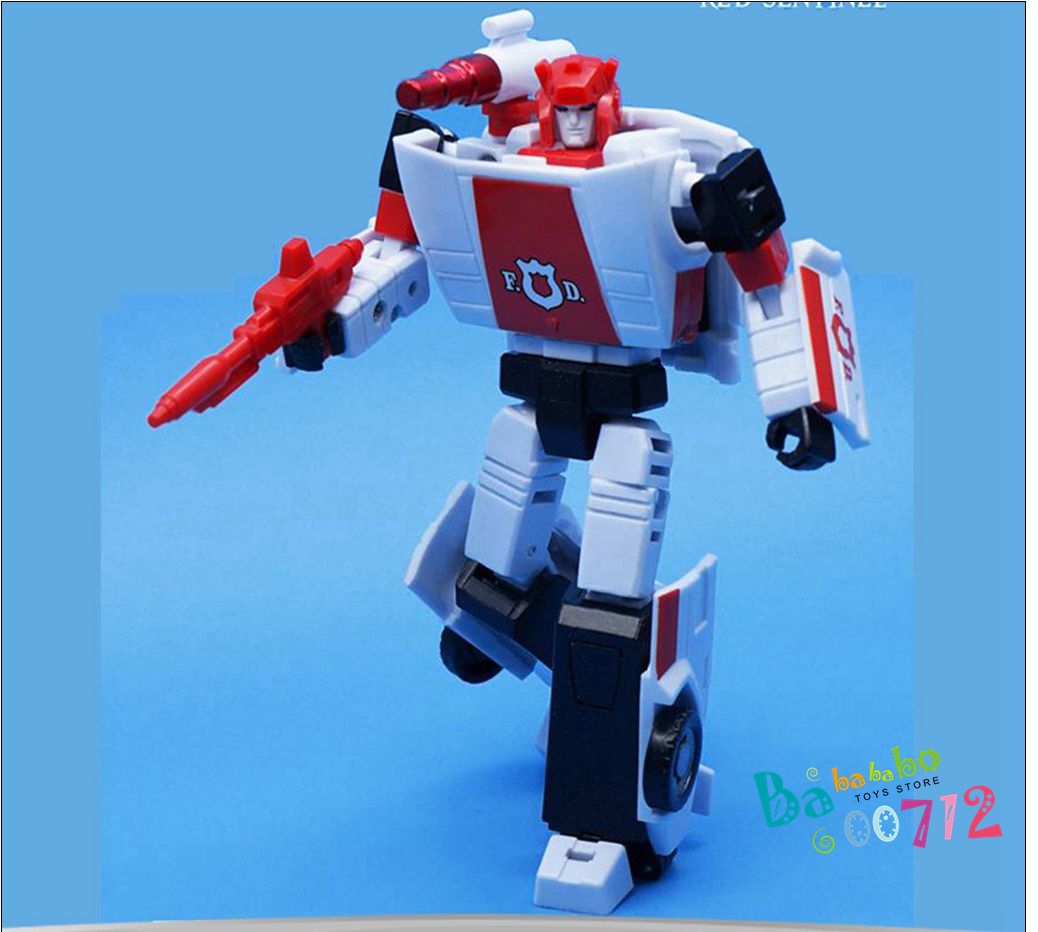 New MFT MS-07 MS07 Red Alert Robot Action Figure mini Transform Toy in ...