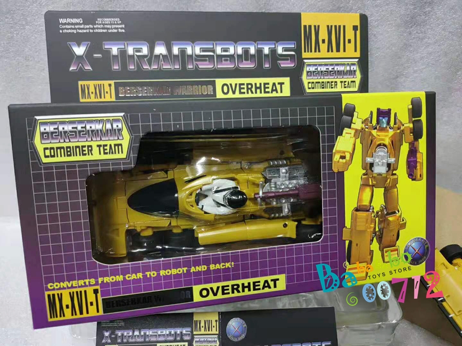 Transformers X-Transbots MX-16T Overheat Younger Ver DragStrip Toy New ...