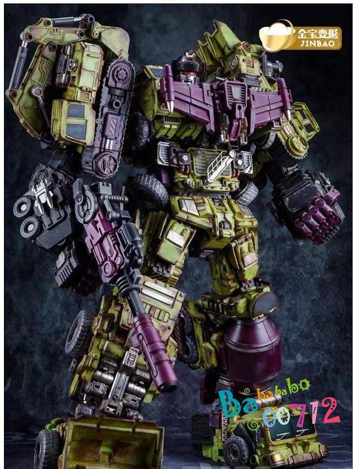 Jinbao Devastator Oversized Battle Damage version Decepticons 6pcs