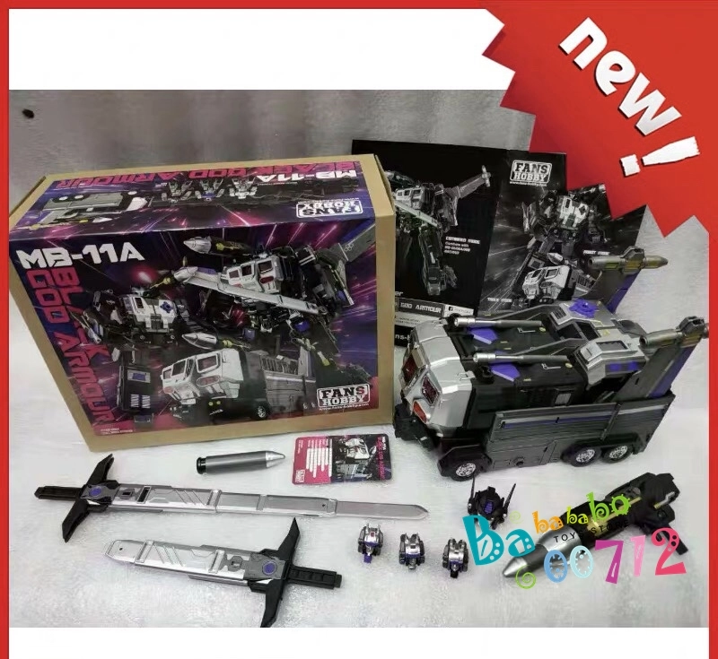 Pre-order FansHobby FH MB-11A MB11A Black God Armor Master Builder Repaint