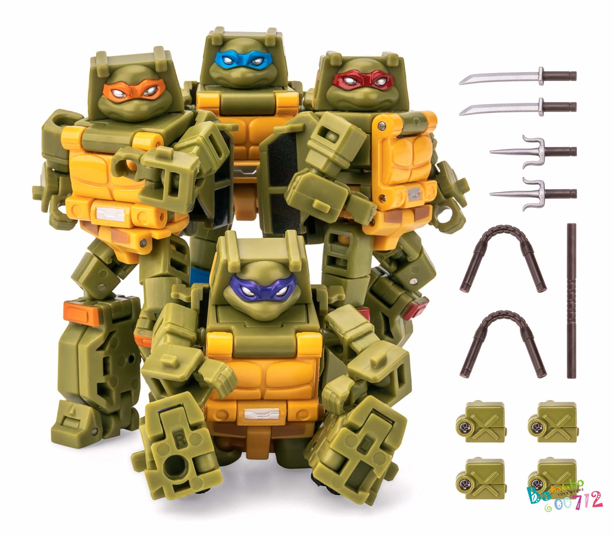 Transformers Newage H19N Pizzeria TMNT mini Action figure Toy limited ...