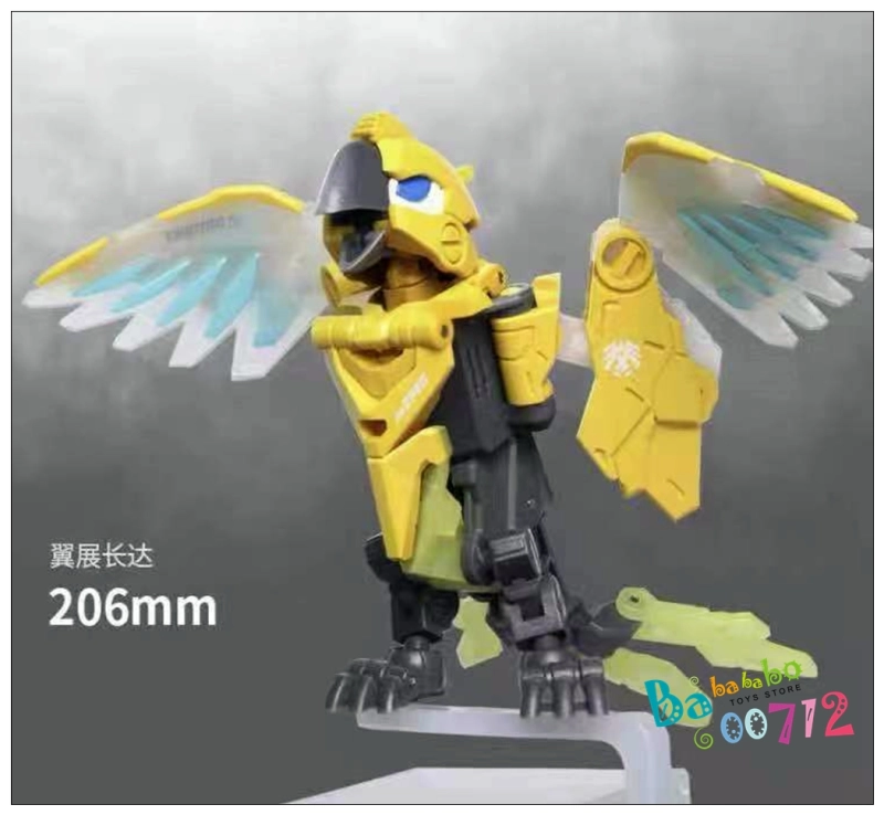 New 52Toys BEASTBOX BB-10 BB10 Rumblebeat Parrot Action Figure instock