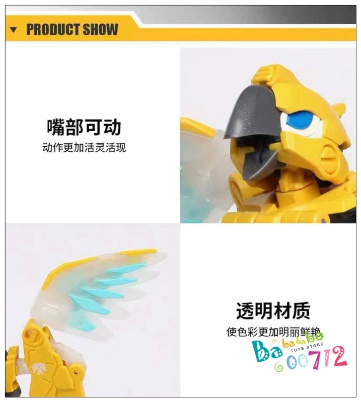 New 52Toys BEASTBOX BB-10 BB10 Rumblebeat Parrot Action Figure instock