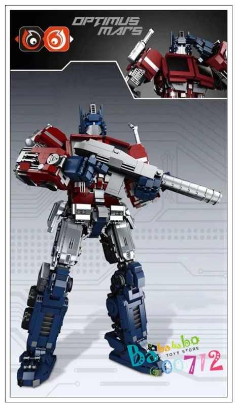 Lepin/66 Block Model No.661 JM-01 Optimus Mars Optimus Prime in stock