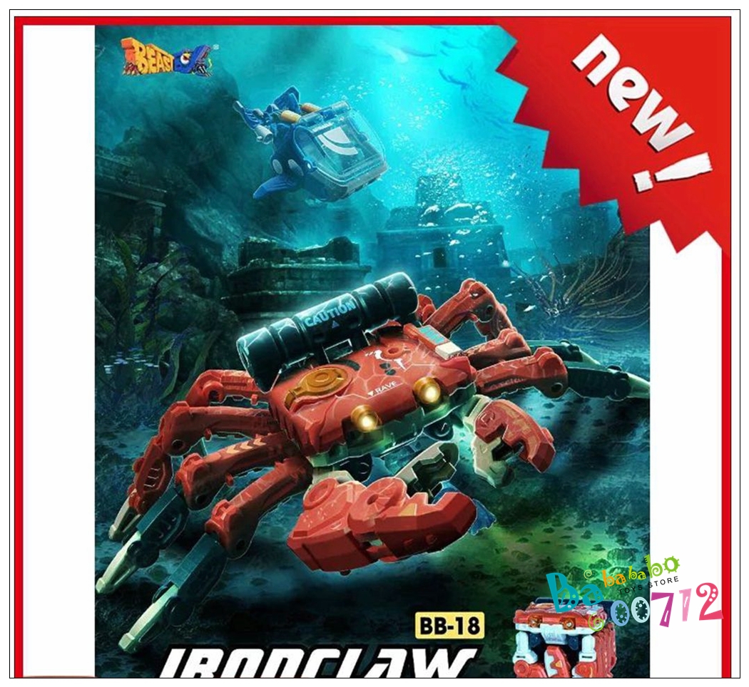 New 52Toys BEASTBOX BB-18 BB18 Ironclaw Action Figure Toy in stock