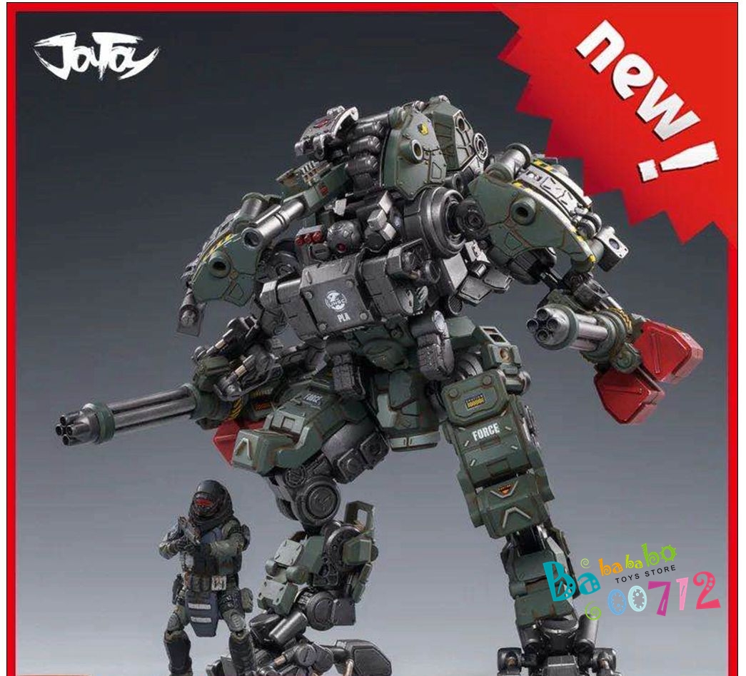JoyToy Source 1/25 H05 Steel Bone Attack Mecha Military Green Color w ...