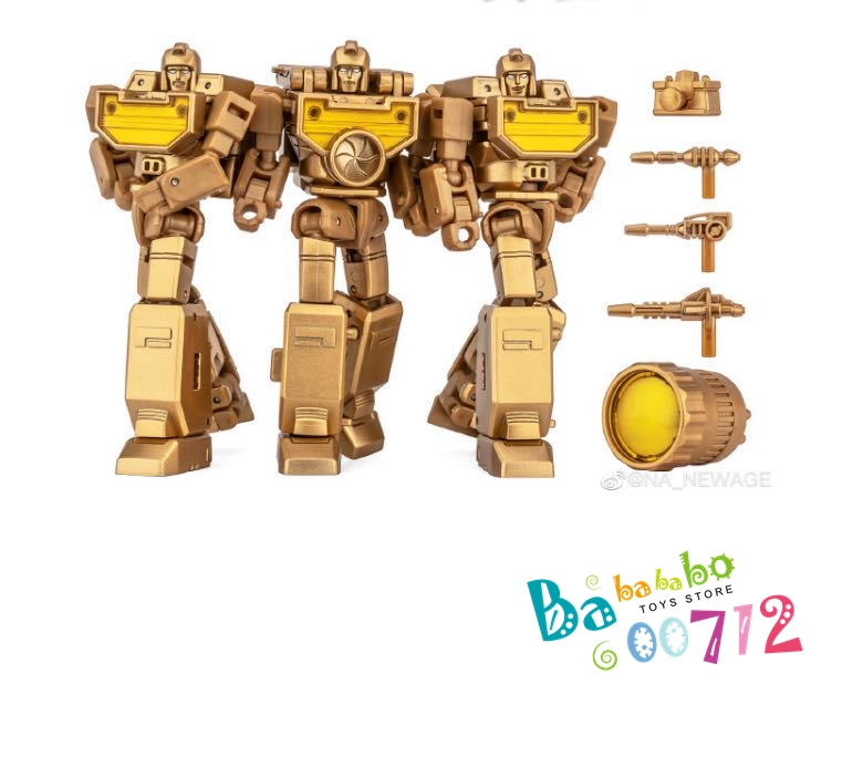 Pre-order Transformers NewAge H22G GoldenEye Reflector Gold Version ...
